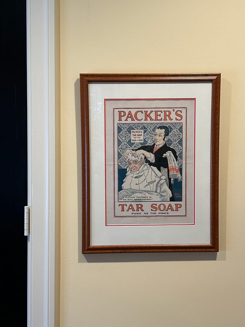 Packers Tar Soap by Louis Rhead, Antique Advertising Poster - Hunt ...