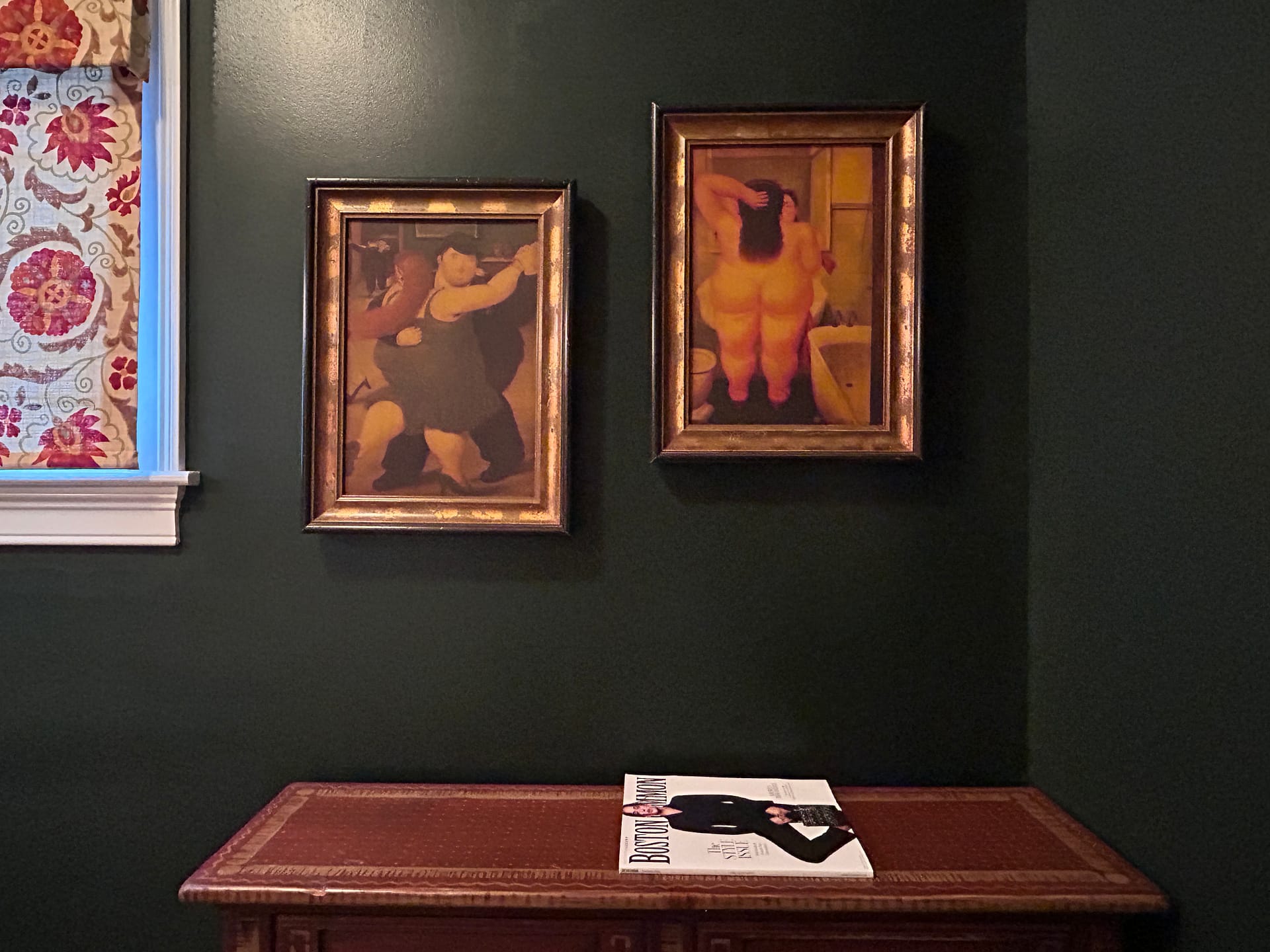 Set of Two Framed Prints after Fernando Botero - Hunt Estate Sales